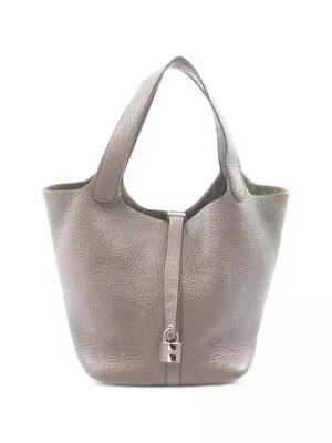 Hermès Picotin Lock Tote Bag - Grey