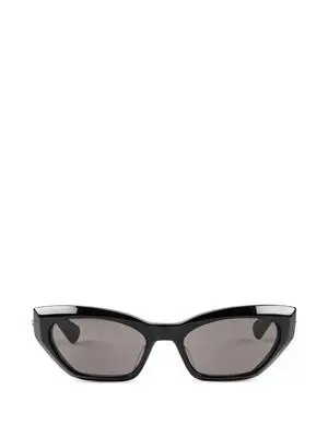 Chrome Hearts Cat-eye Frame Sunglasses - Black