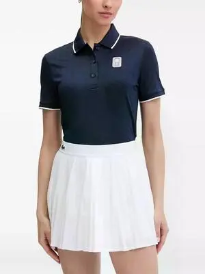 Lacoste Heritage Monogram Polo Shirt - Blue
