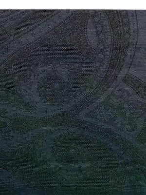 Etro Paisley-jacquard Fringed Scarf