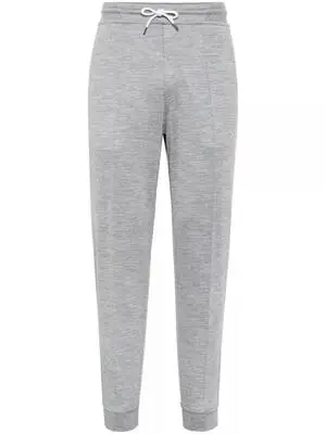 Brunello Cucinelli Pressed-crease Drawstring Trousers