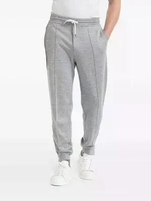 Brunello Cucinelli Pressed-crease Drawstring Trousers