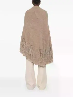 CHIARA IS Fringed-hem Cape