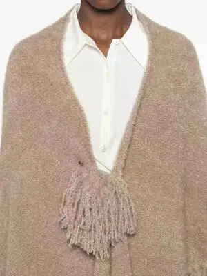 CHIARA IS Fringed-hem Cape