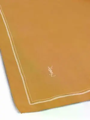 Saint Laurent Logo Scarf