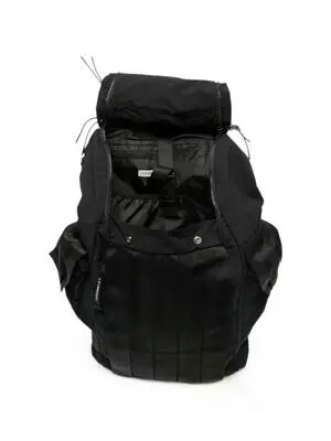 C.P. COMPANY Logo-embroidered Multi-pocket Backpack