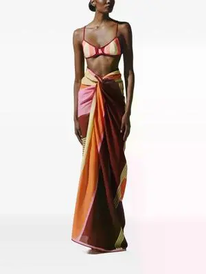 BAOBAB Striped Balconette Bikini Top