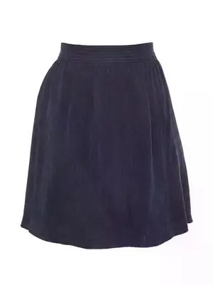 BOSS A-line Mini Skirt With Pleat Detailing
