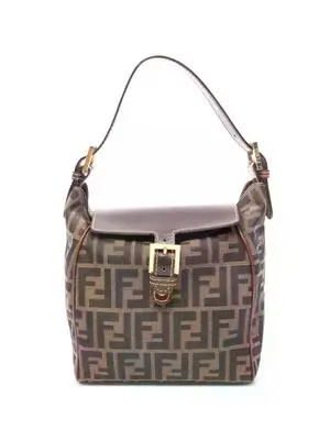 Fendi 2000s Zucca Tote Bag - Brown