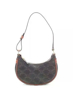 Celine 2010s Triomphe Ava Mini Tote Bag - Black
