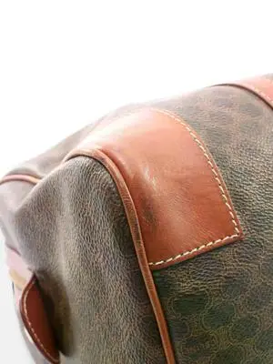 Celine Mini Macadam Boston Bag - Brown