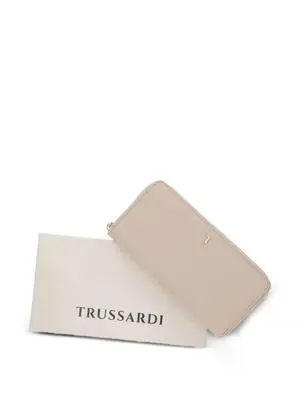TRUSSARDI Zip Emblem Wallet