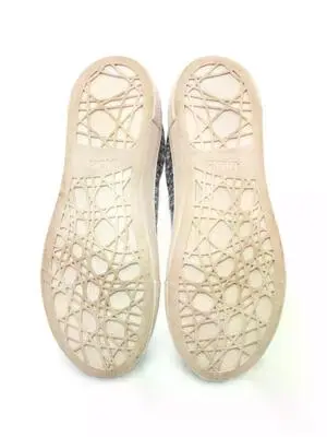 Dior B33 Oblique Canvas And Suede Lace-up Sneakers