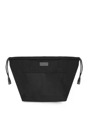 Dragon Diffusion Drawstring Clutch Bag - Black