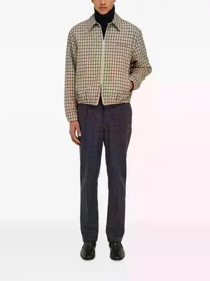 FERRAGAMO Checked Bomber Jacket