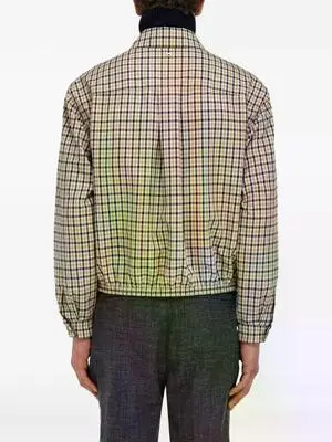 FERRAGAMO Checked Bomber Jacket