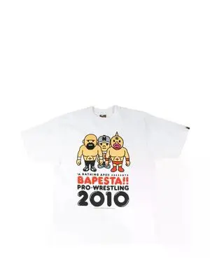 A BATHING APE Graphic-print T-shirt - White