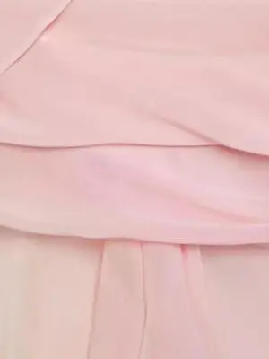 GUIZIO Chiffon Wrap Top