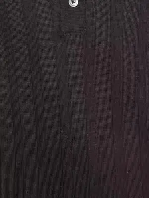 TOM FORD Rib-knit Henley Sweater
