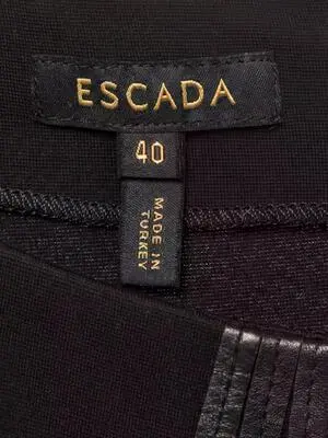 Escada Manresa Leather-detail T-shirt