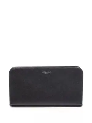 Saint Laurent 2010s Round Zip-around Wallet