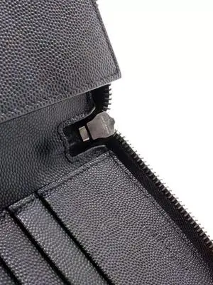 Saint Laurent 2010s Round Zip-around Wallet
