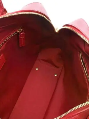 Saint Laurent Grained Leather Top Handle Bag
