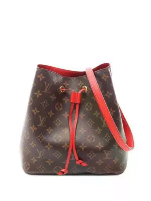 LOUIS VUITTON Monogram Neonoe Shoulder Bag - Brown