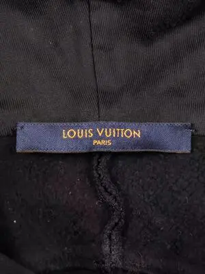 LOUIS VUITTON Monogrammed Circle Cut Hoodie