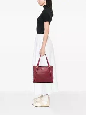 Prada Vitello Daino Shopping Tote Bag