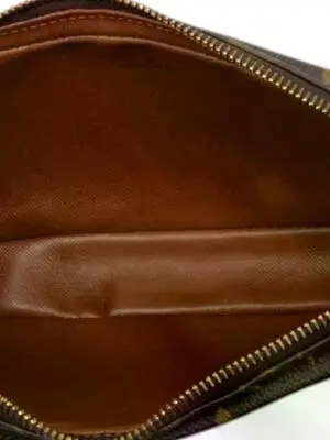 LOUIS VUITTON 1990 Monogram Pochette Marly Bandouliere Crossbody Bag