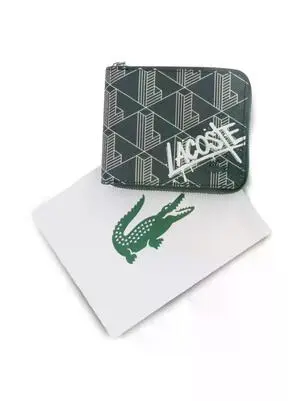 Lacoste Monogram-print Logo-print Wallet