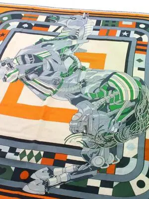 Hermès 2010s Robocabar Scarf