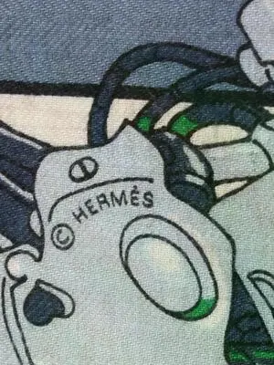 Hermès 2010s Robocabar Scarf