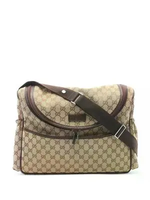 Gucci Gg Canvas Shoulder Bag - Neutrals