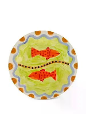 SERAX X Shurleey The Lovers Dinner Plates Set - Green