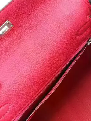 Hermès Kelly 25 Handbag In Togo Leather - Pink