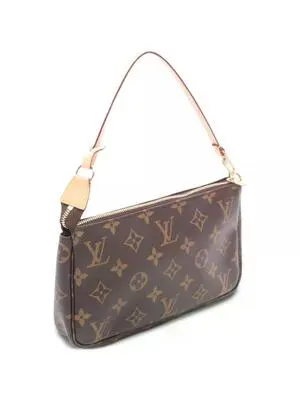 LOUIS VUITTON Monogram Pochette Accessories Handbag - Brown