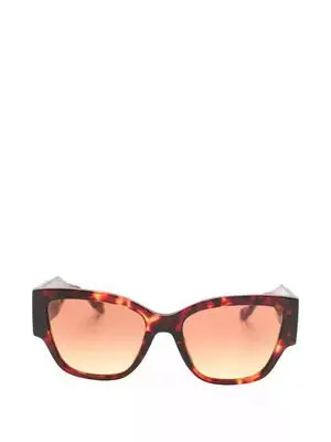 Versace Medusa Tortoiseshell-effect Sunglasses - Brown