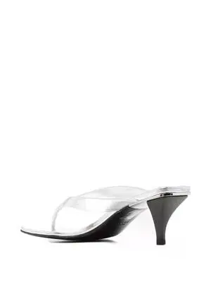 Gucci Thong-strap Sandals - Silver