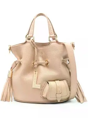 LANCEL Premier Flirt Leather Bucket Bag - Neutrals