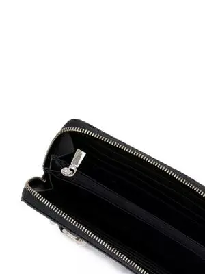 Guess Leona 4g-pattern Buckled Wallet