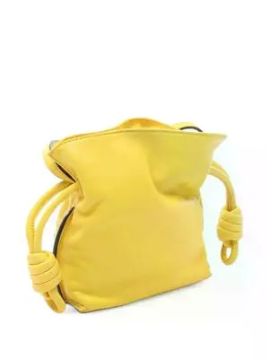 Loewe Mini Flamenco Bucket Bag - Yellow