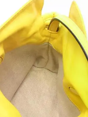 Loewe Mini Flamenco Bucket Bag - Yellow