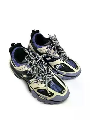 Balenciaga Track Lace-up Fastening Sneakers - Neutrals