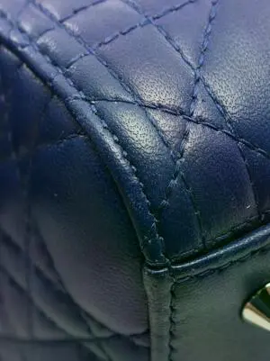 Dior Lady Cannage Handbag - Blue