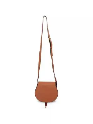 Chloé Marcie Saddle Cross Body Bag - Brown