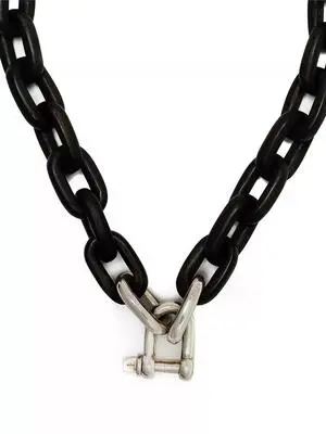 Parts Of Four Silver Necklaces For Men