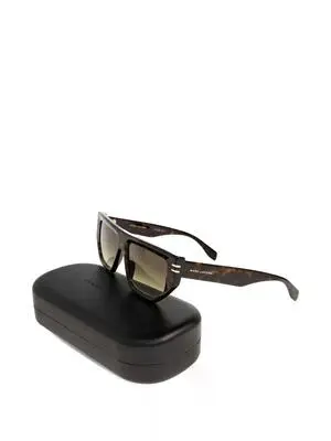 Marc Jacobs Geometric Sunglasses With Tortoiseshell Effect