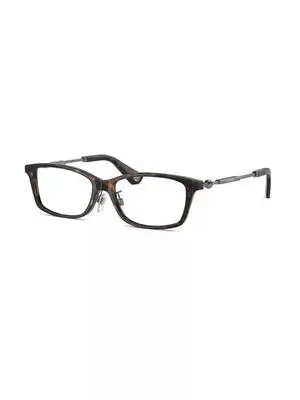Burberry Rectangle Frame Glasses - Brown